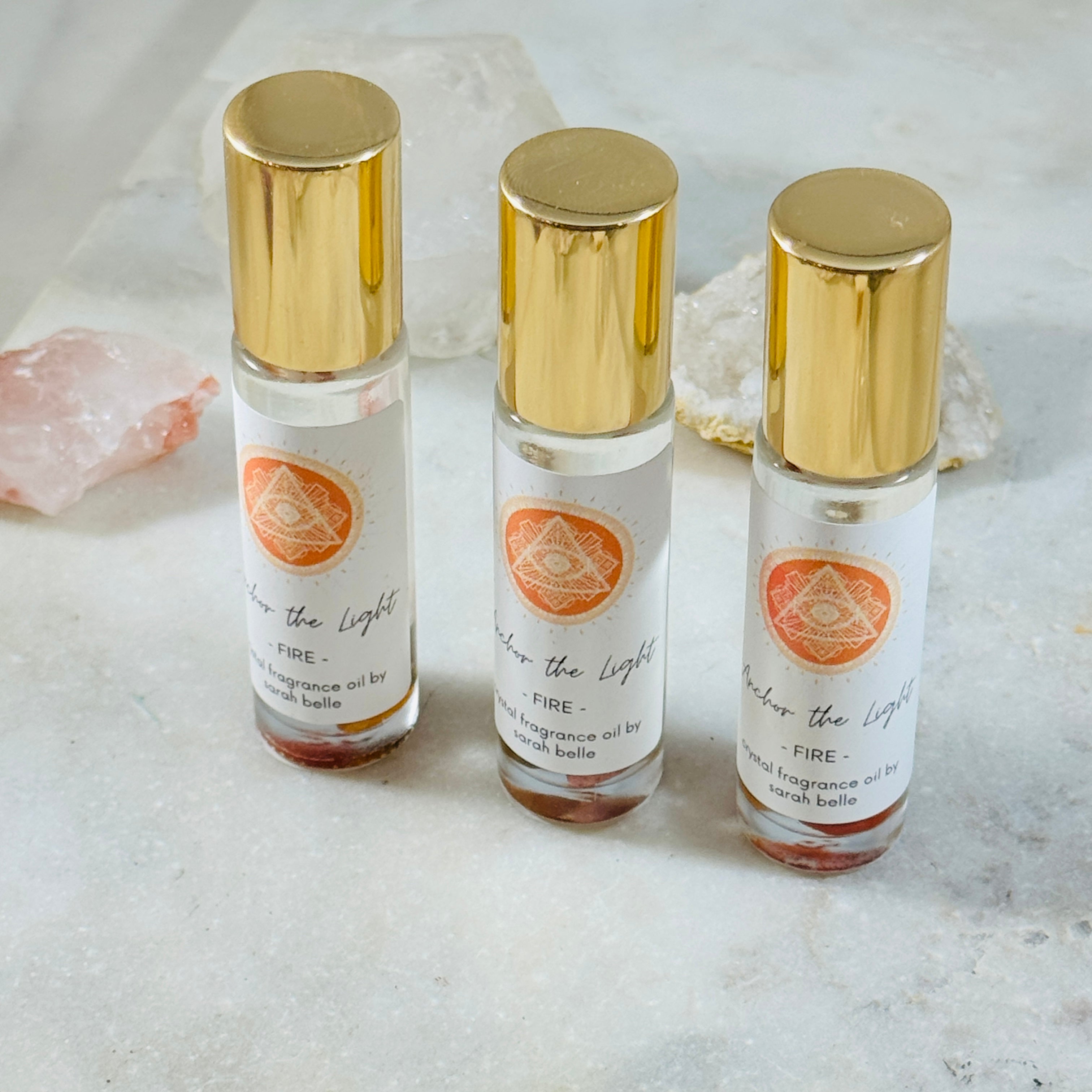 Sarah Belle Fire Crystal Infused Fragrance Oil