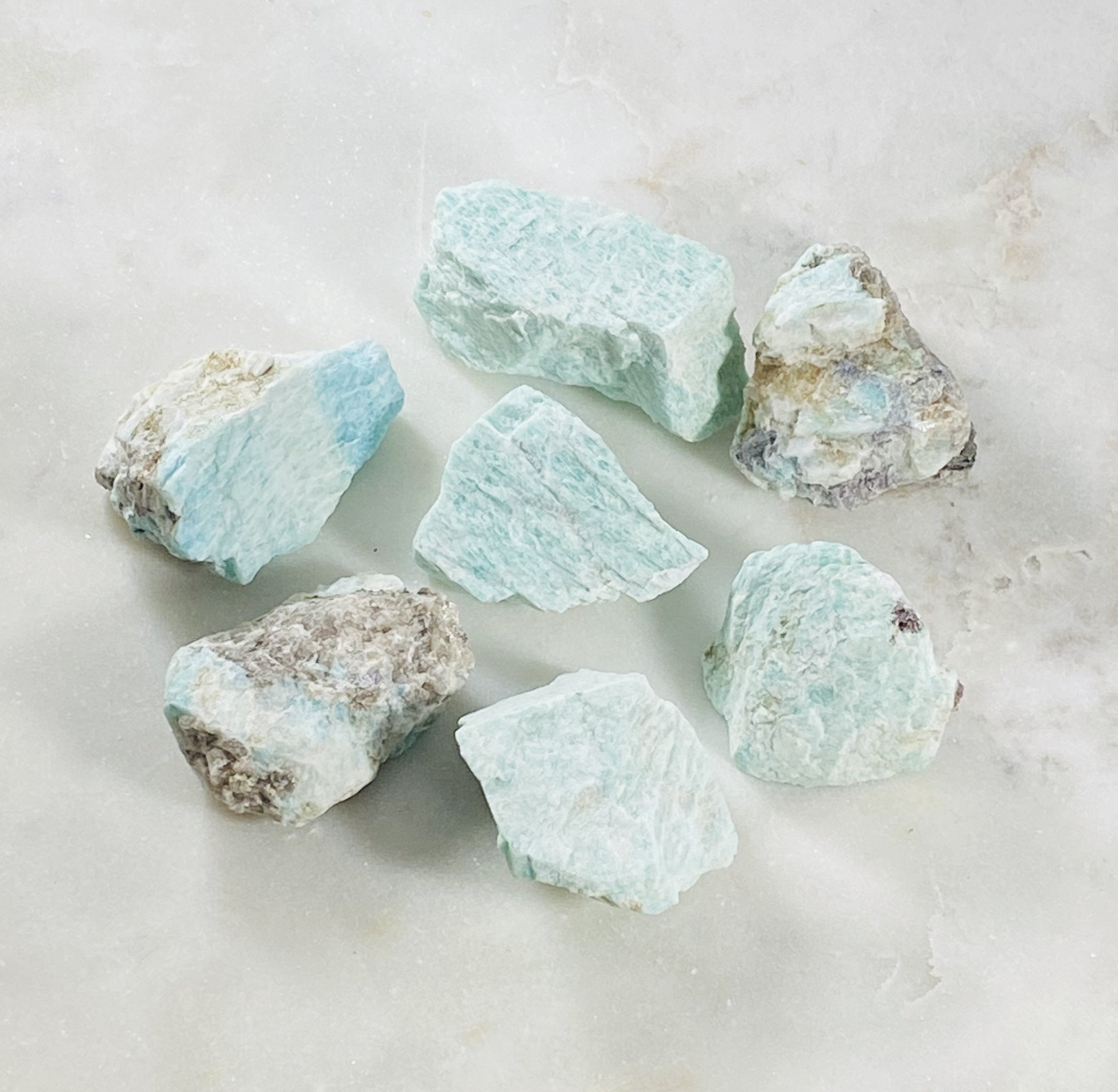 Sarah Belle Raw Amazonite Stone