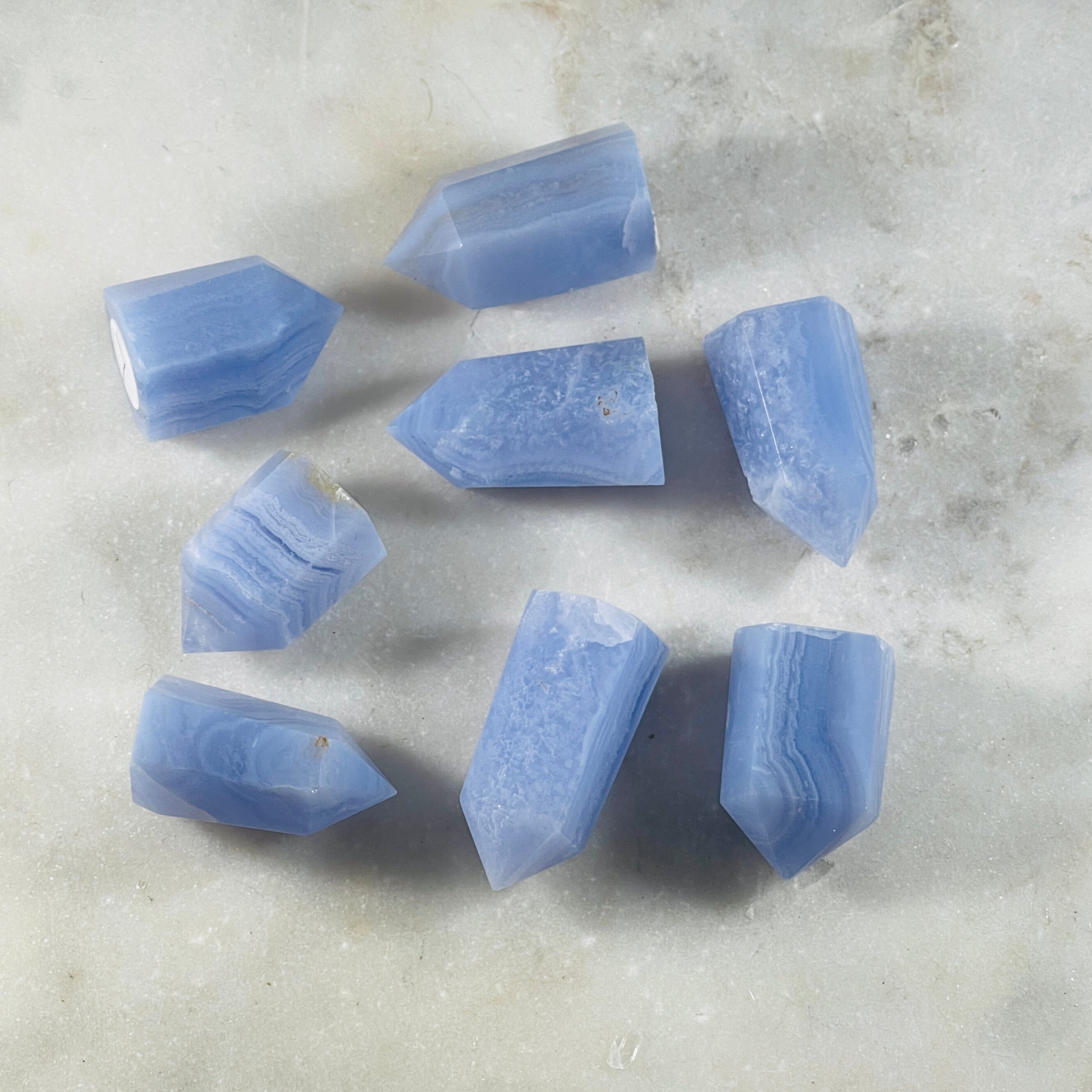 Blue Lace Agate Mini Tower Sarah Belle