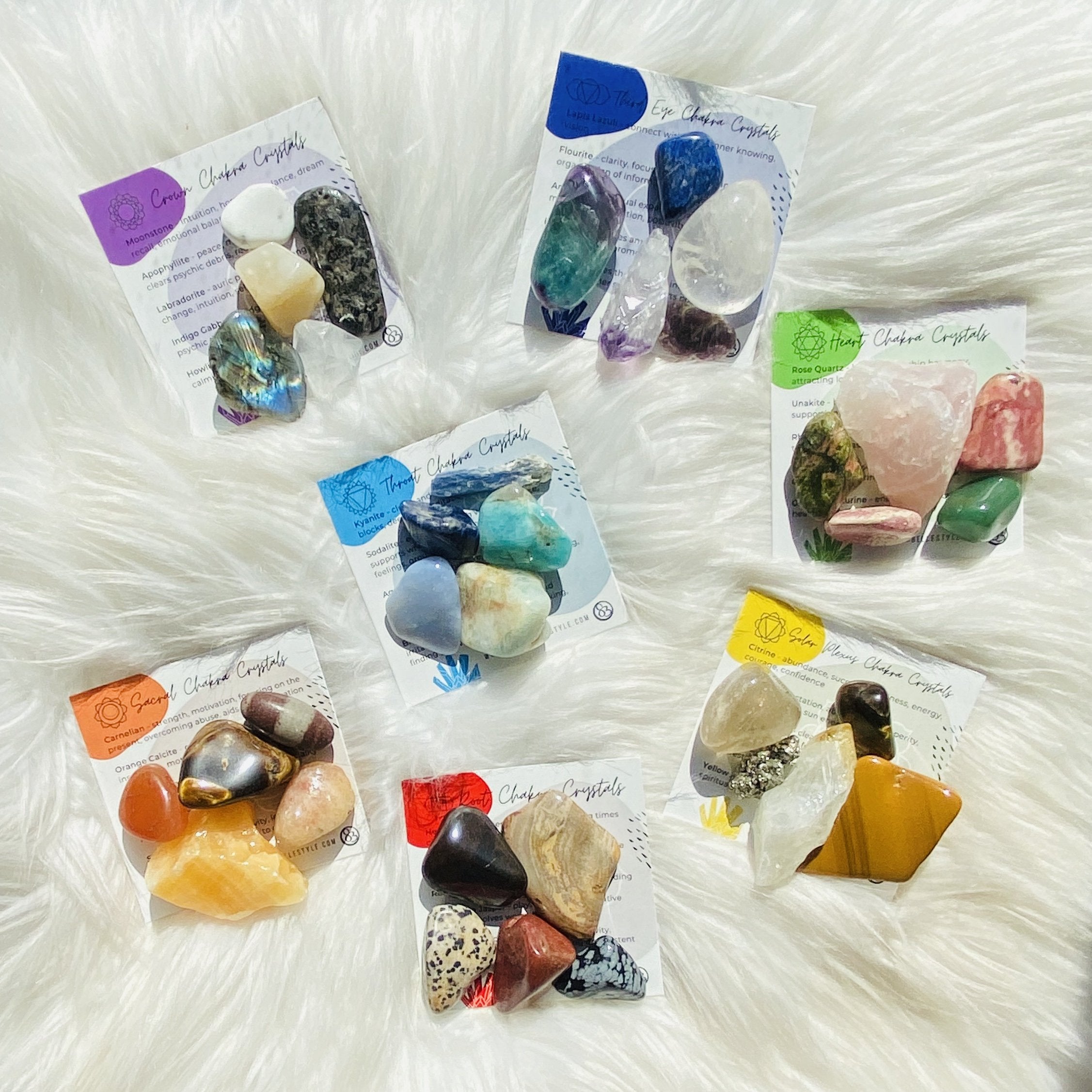 Chakra Crystals Sarah Belle