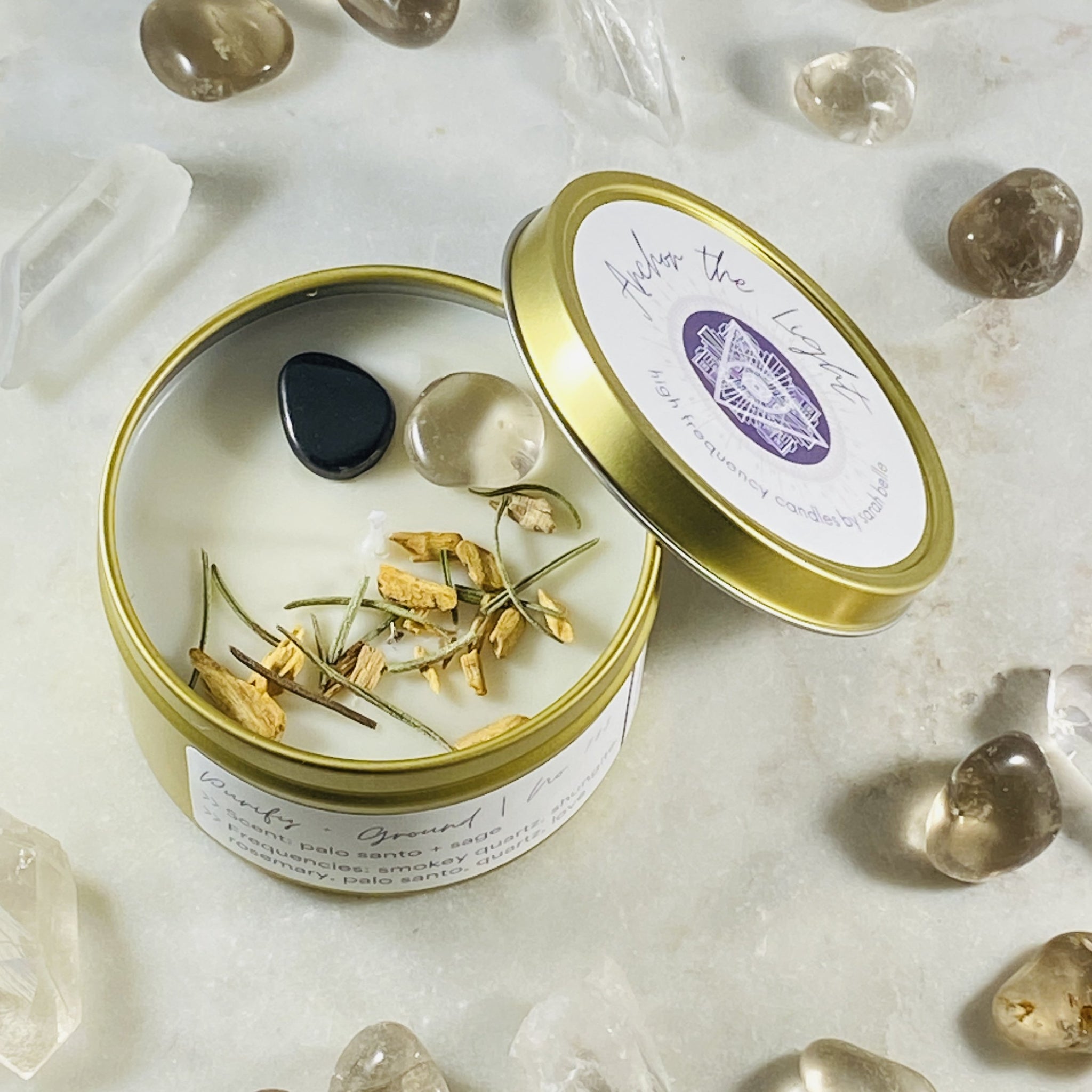Shine Crystal Candle Sarah Belle