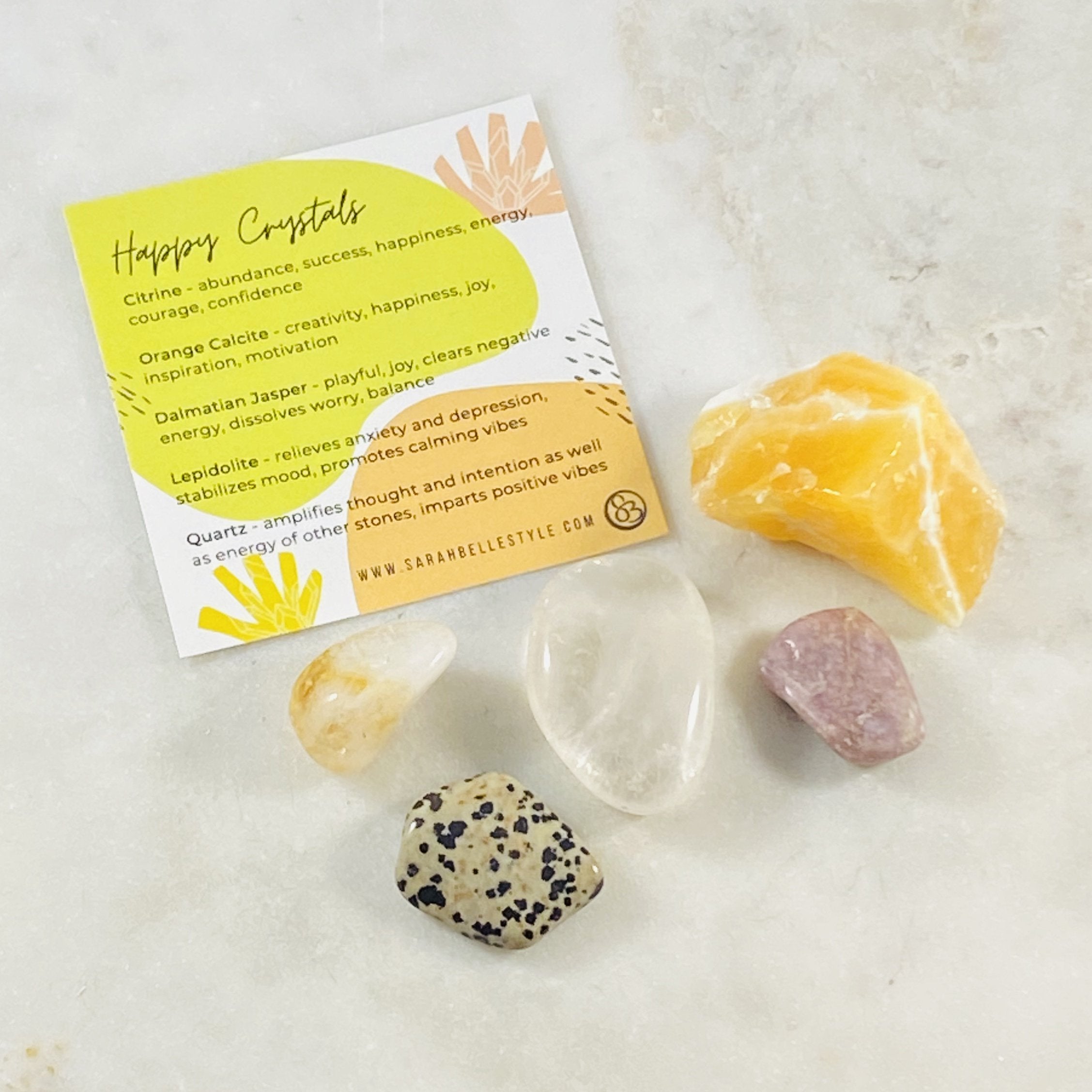 Happy Crystals – Sarah Belle